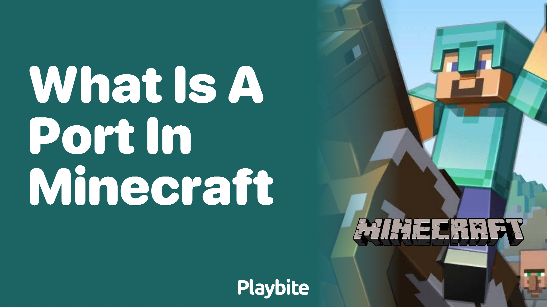 What is a Port in Minecraft? - Playbite