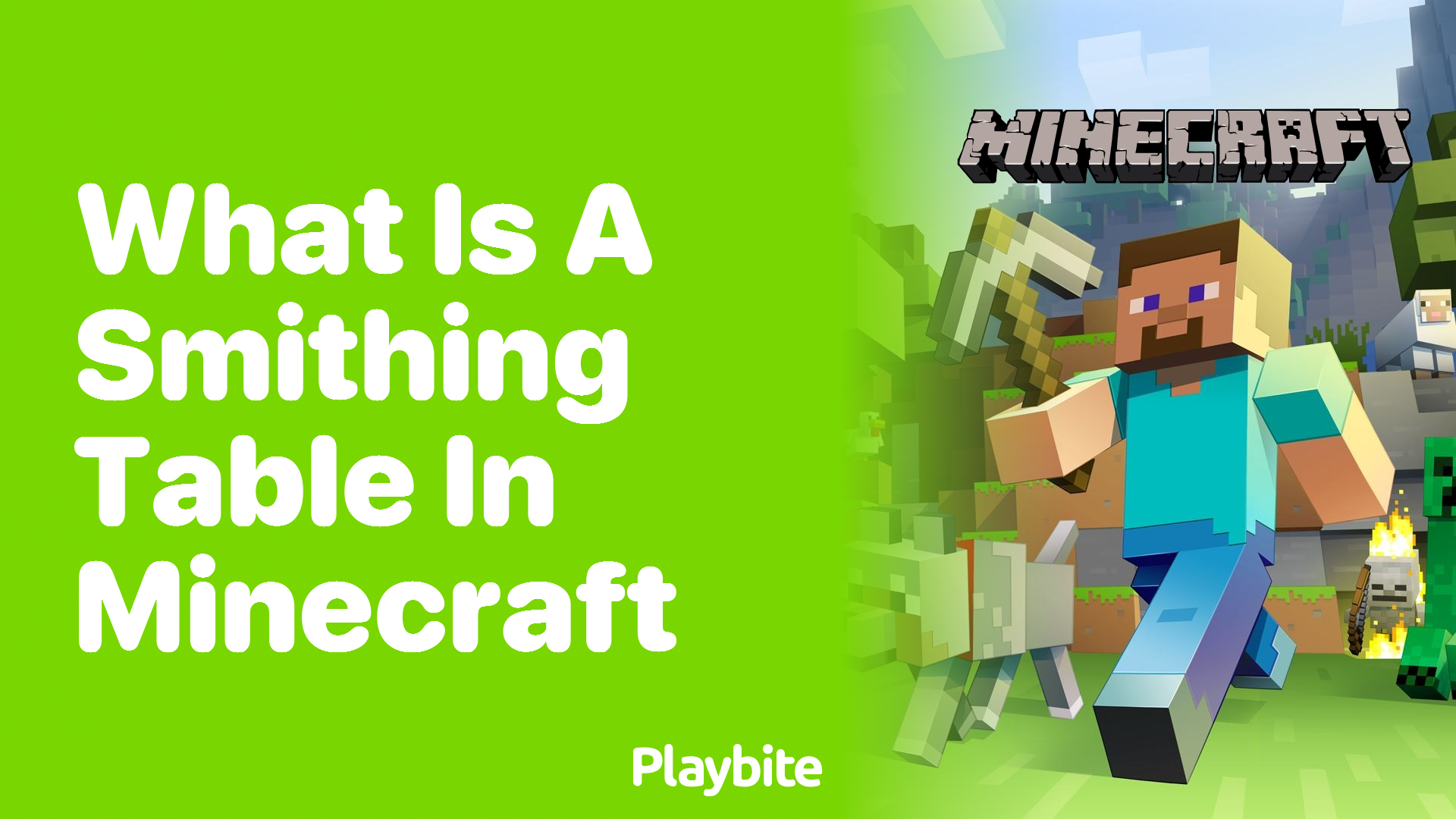What Is a Smithing Table in Minecraft? - Playbite