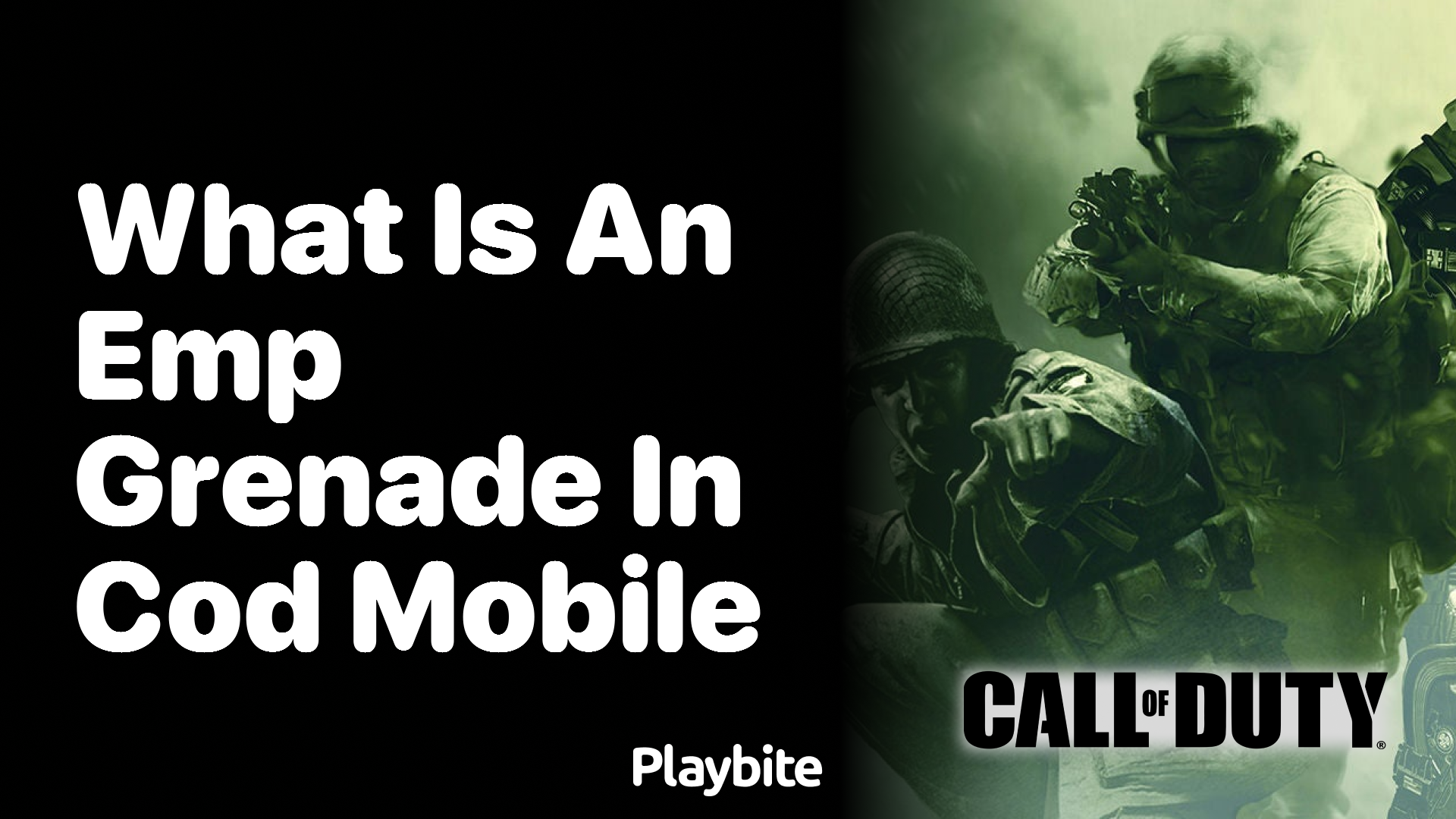 What is an EMP Grenade in CoD Mobile? - Playbite