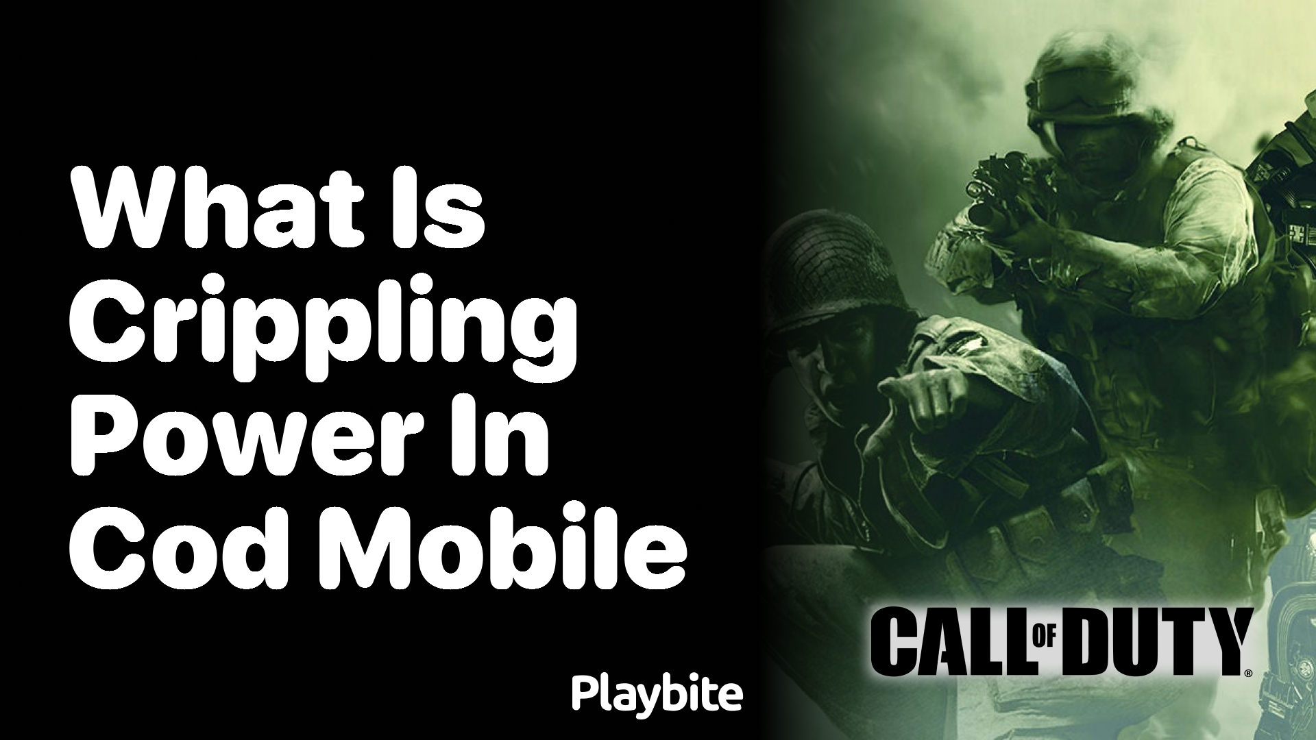 What Is Crippling Power in CoD Mobile? - Playbite