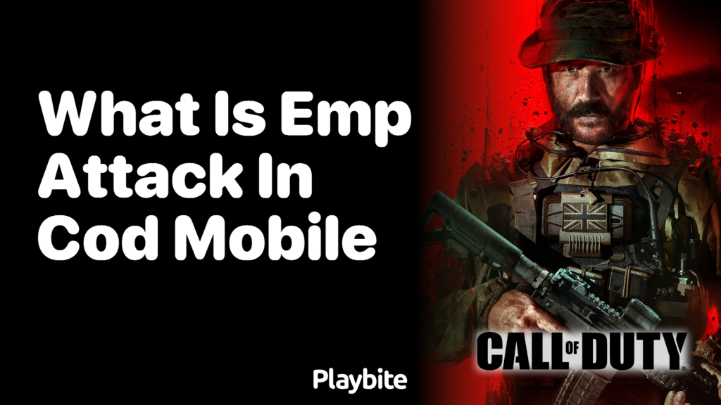 What is an EMP Attack in COD Mobile? - Playbite