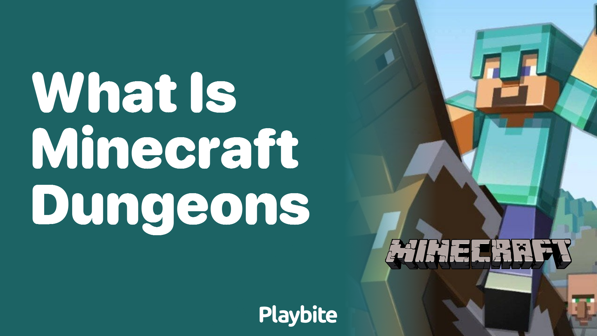 What Is Minecraft Dungeons? Exploring This Blocky Adventure - Playbite