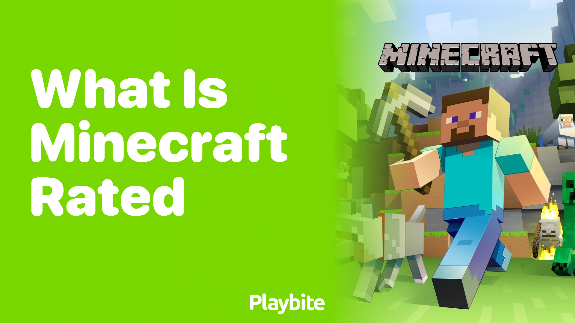 What is Minecraft Rated? Unpacking the ESRB Rating - Playbite