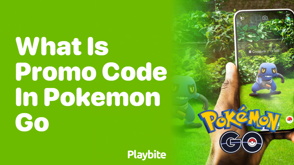 What Is a Promo Code in Pokemon GO? - Playbite