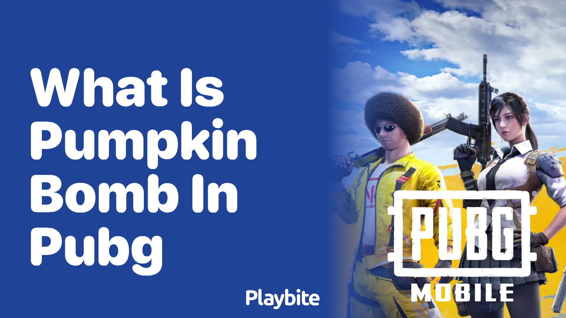 What Is a Pumpkin Bomb in PUBG? - Playbite
