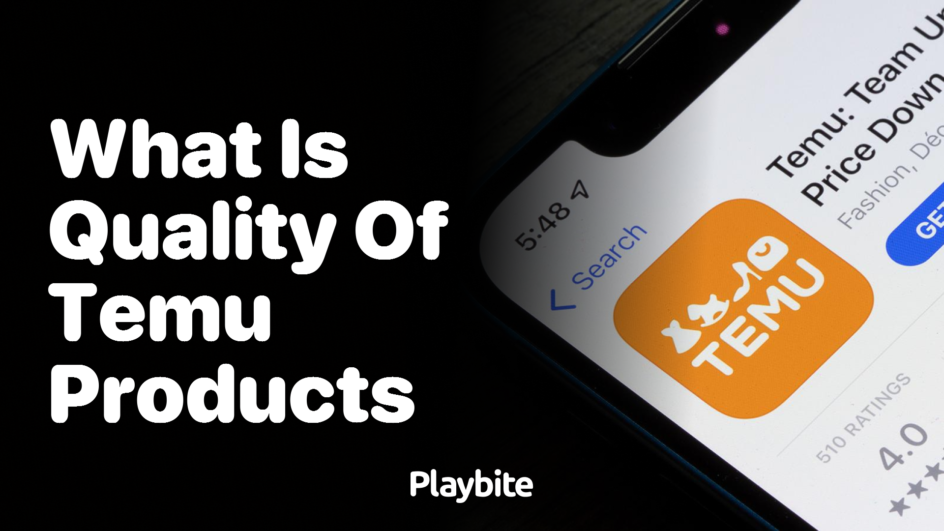 Exploring the Quality of Temu Products: What You Need to Know - Playbite