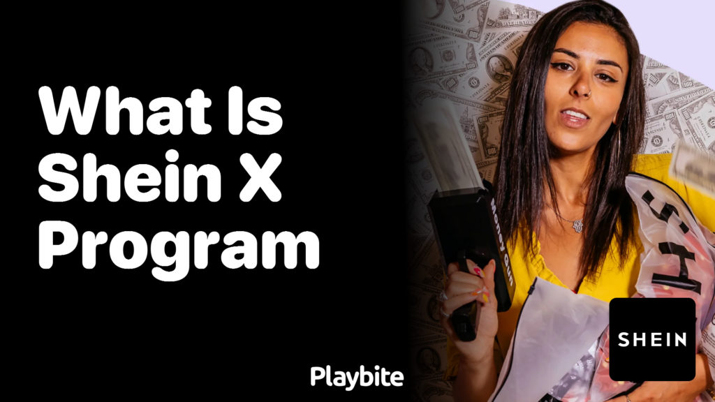 What is the SHEIN X Program? - Playbite