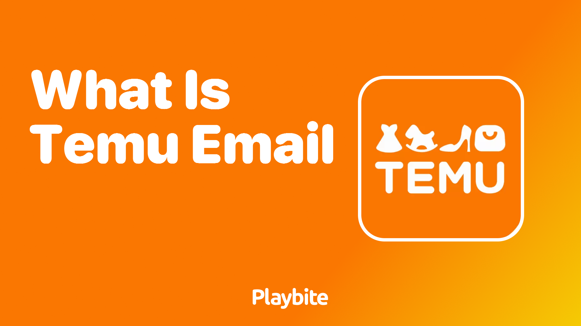 What is Temu's Email for Customer Support? - Playbite