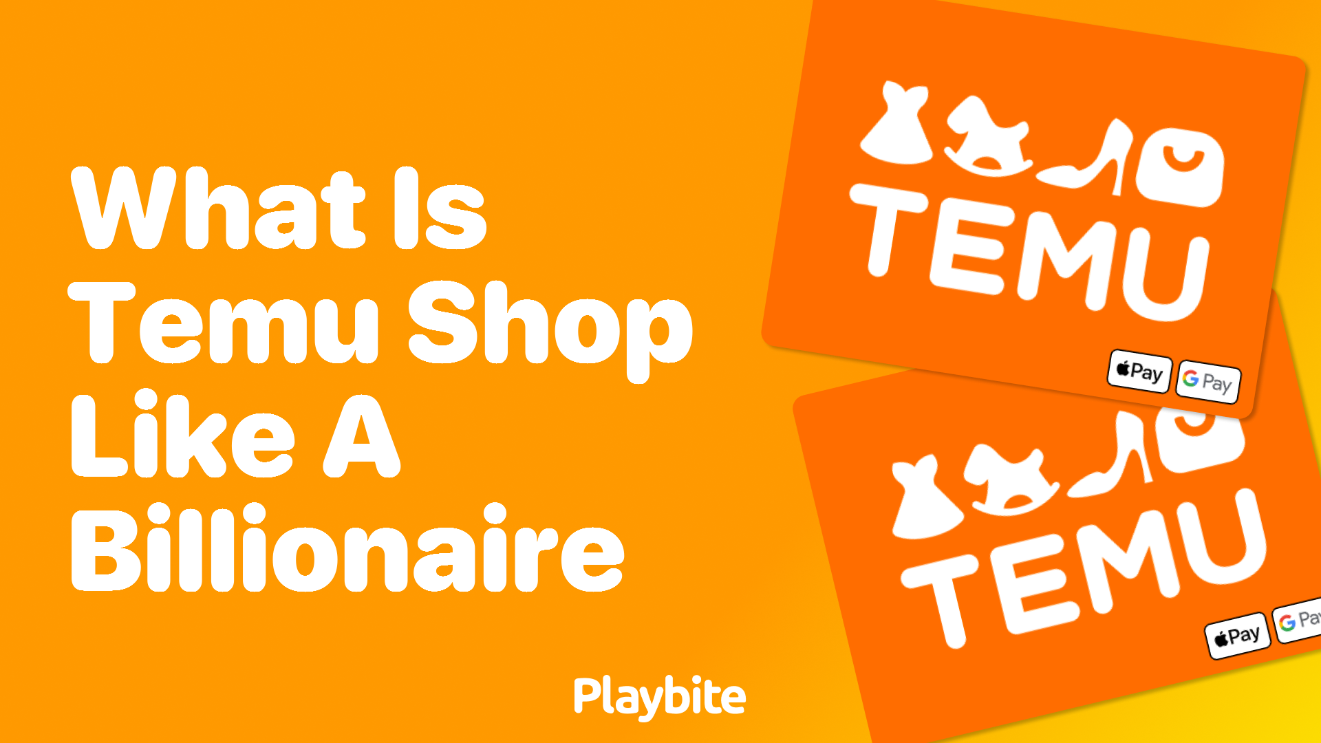 What is Temu? Shop Like a Billionaire! - Playbite