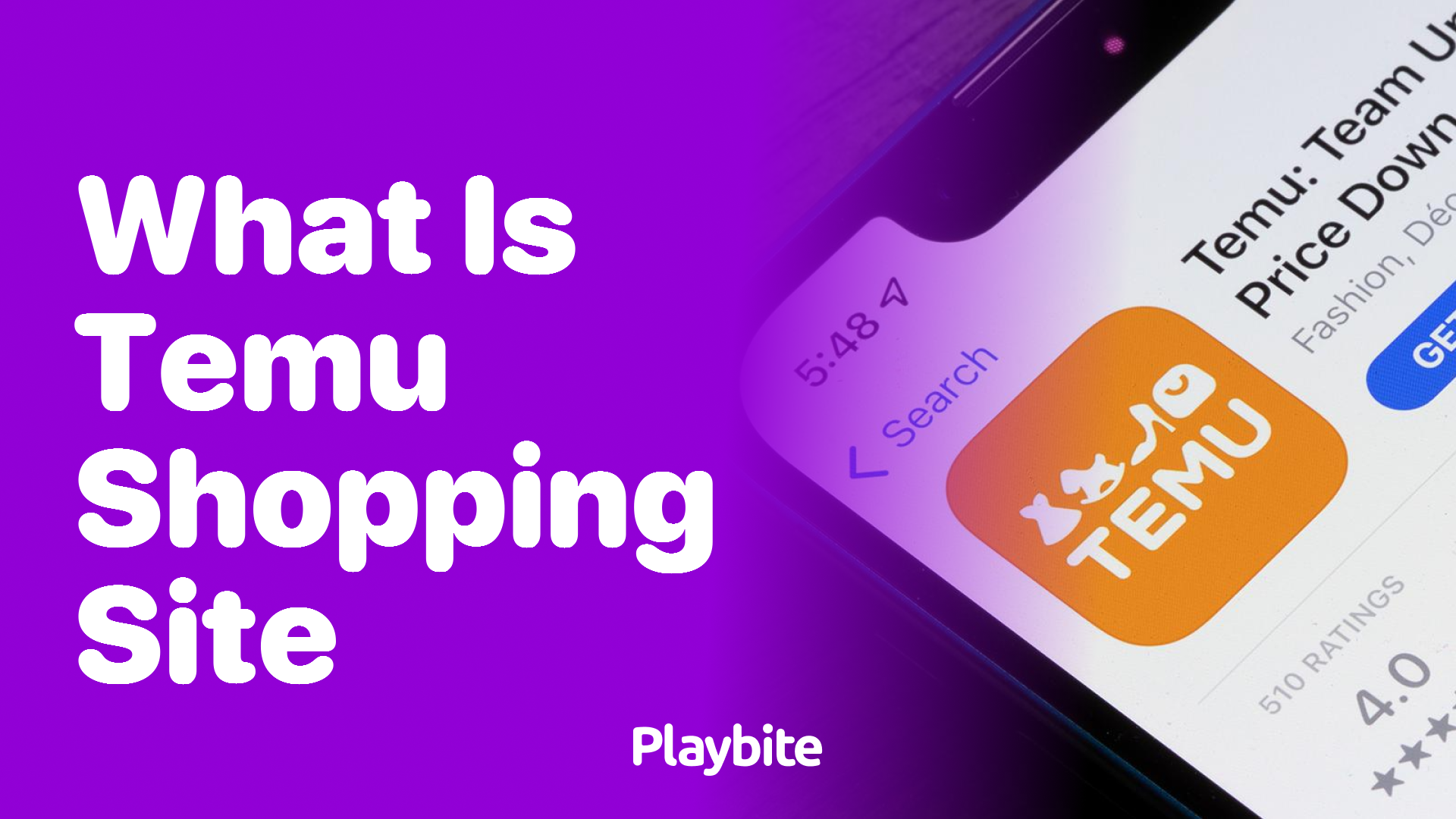 What is Temu Shopping Site? - Playbite