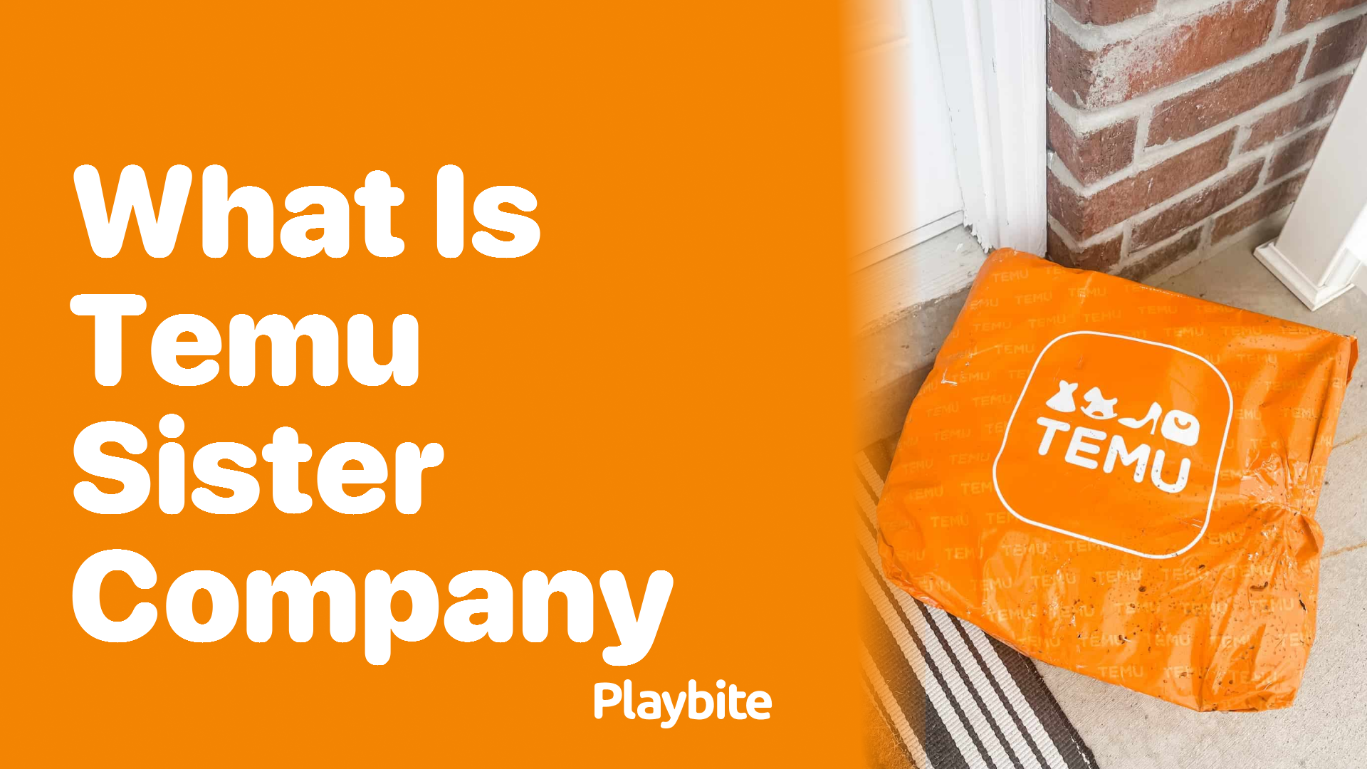 What is Temu's Sister Company? - Playbite