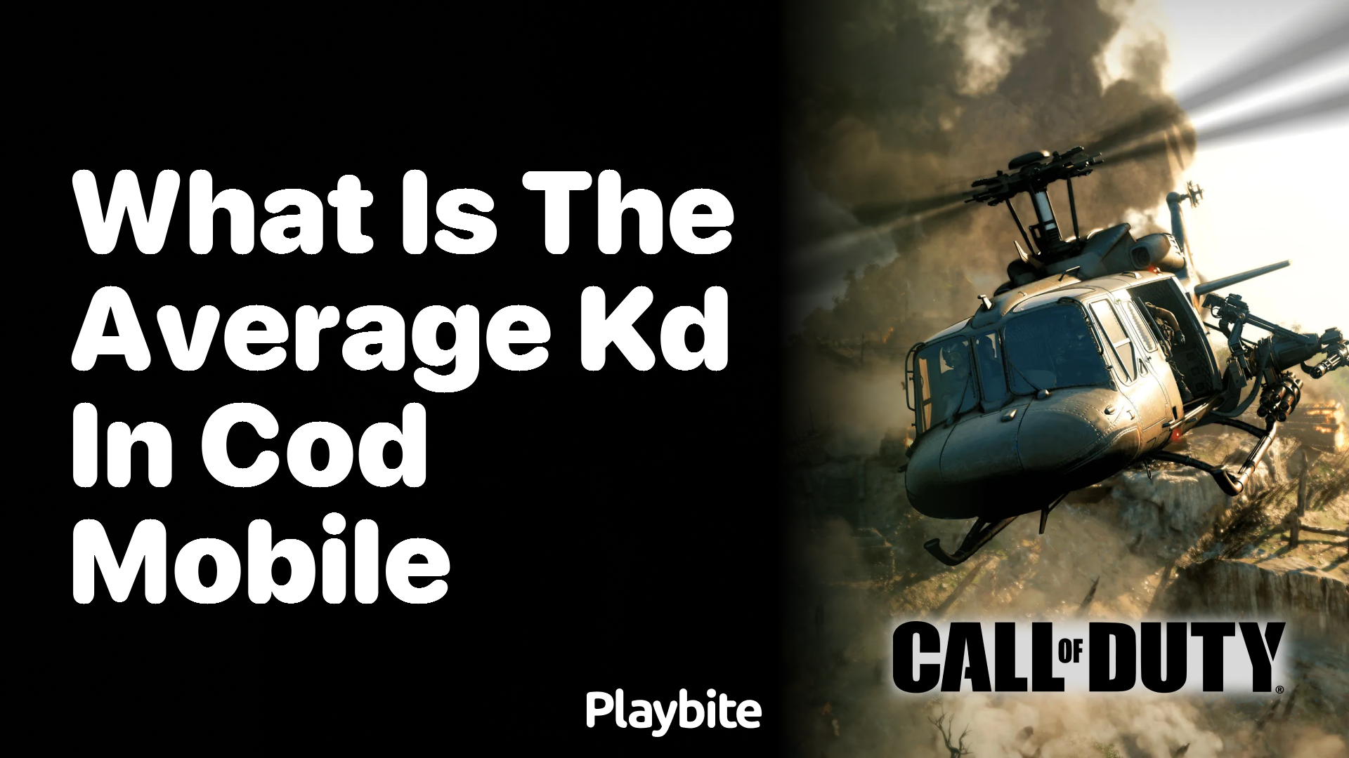 What's the Average KD in CoD Mobile? - Playbite