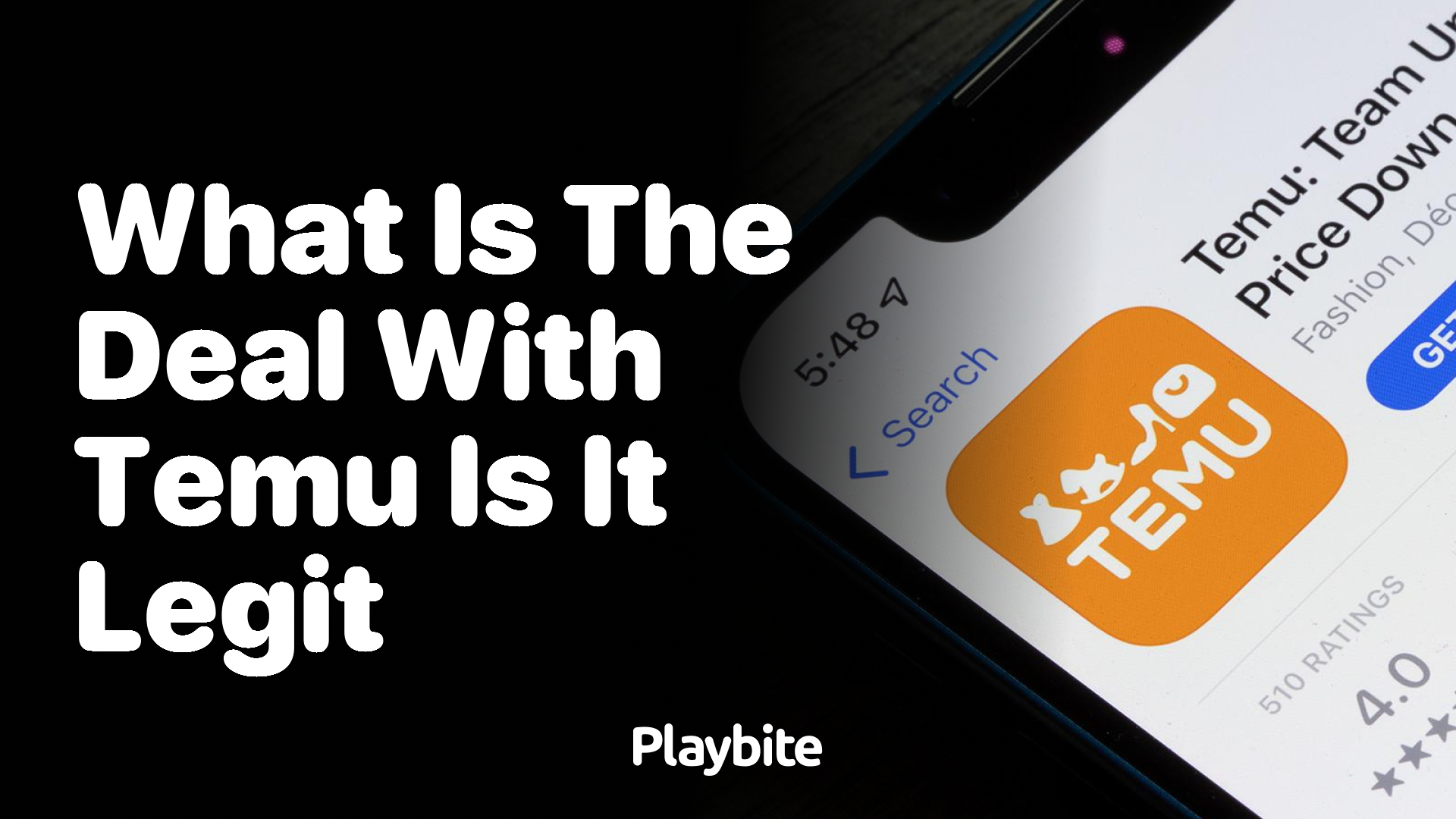 What Is the Deal With Temu? Is It Legit? - Playbite