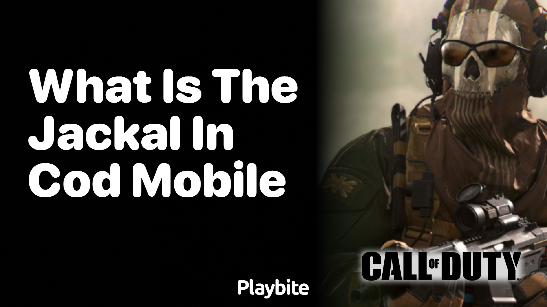 What is the Jackal in COD Mobile? - Playbite