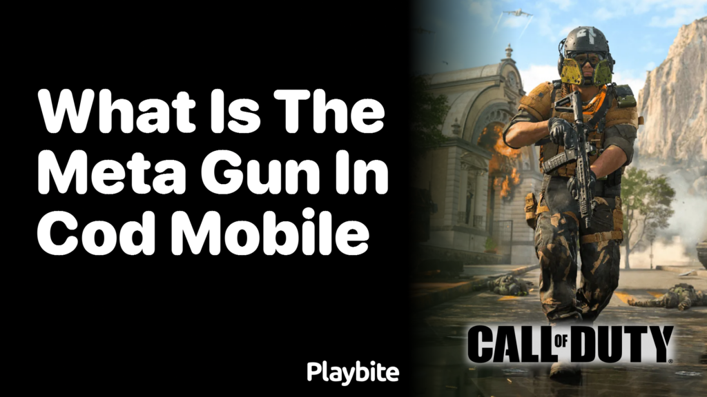 What Is the Meta Gun in COD Mobile? - Playbite