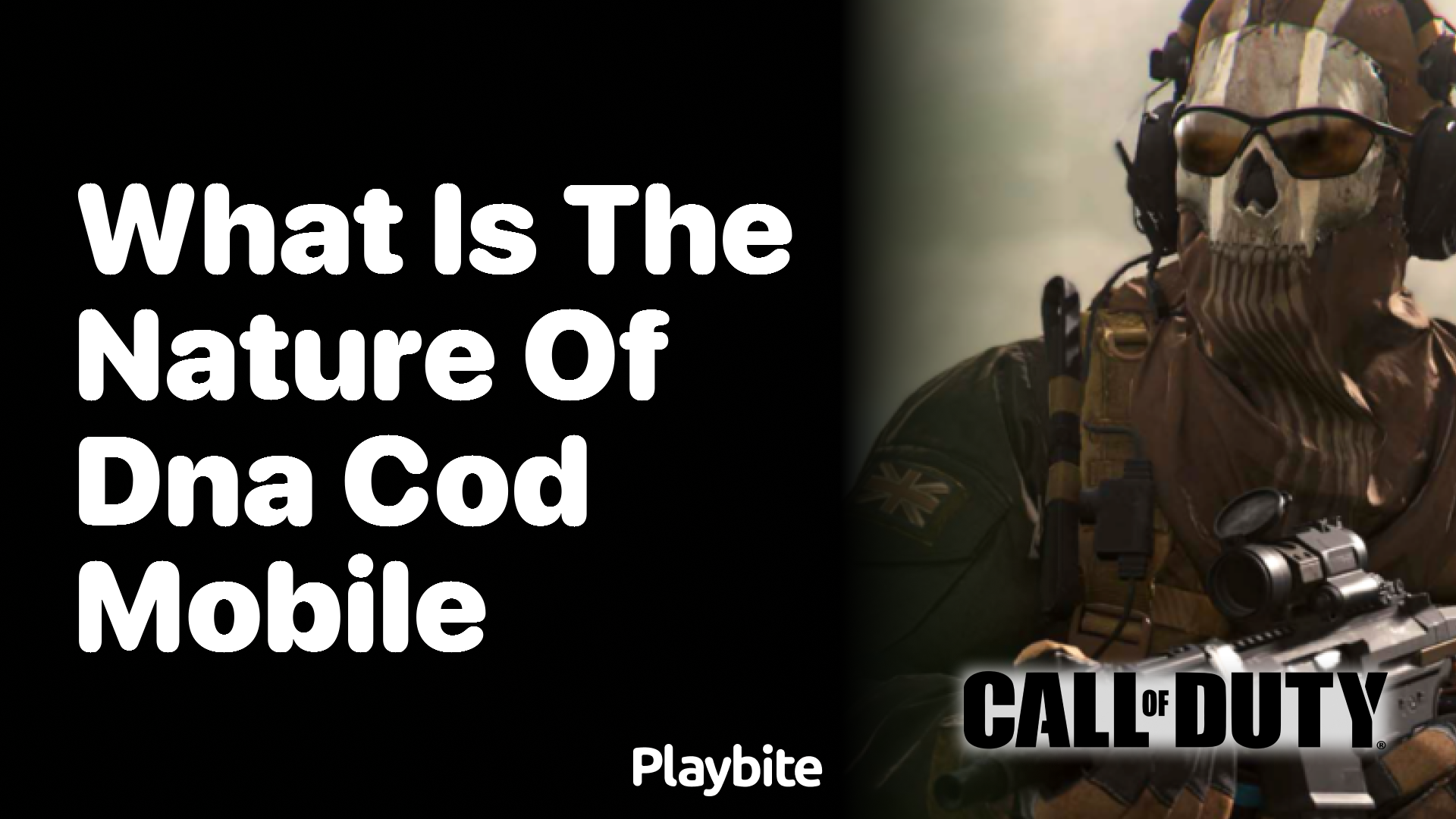 What is the Nature of DNA in COD Mobile? - Playbite