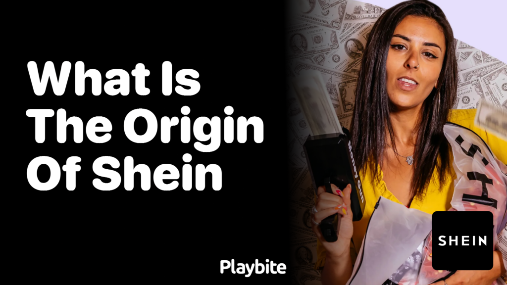 What Is the Origin of SHEIN? - Playbite