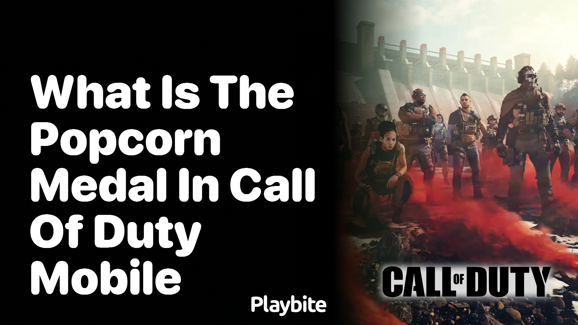 What Is the Popcorn Medal in Call of Duty Mobile? - Playbite
