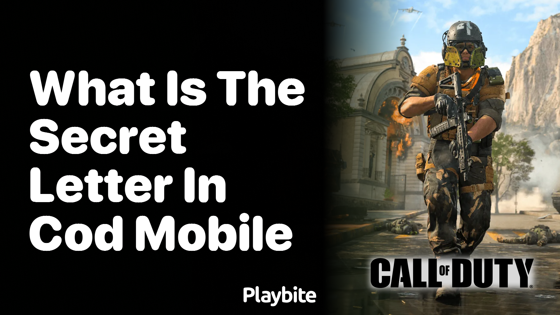 Discovering the Secret Letter in COD Mobile - Playbite