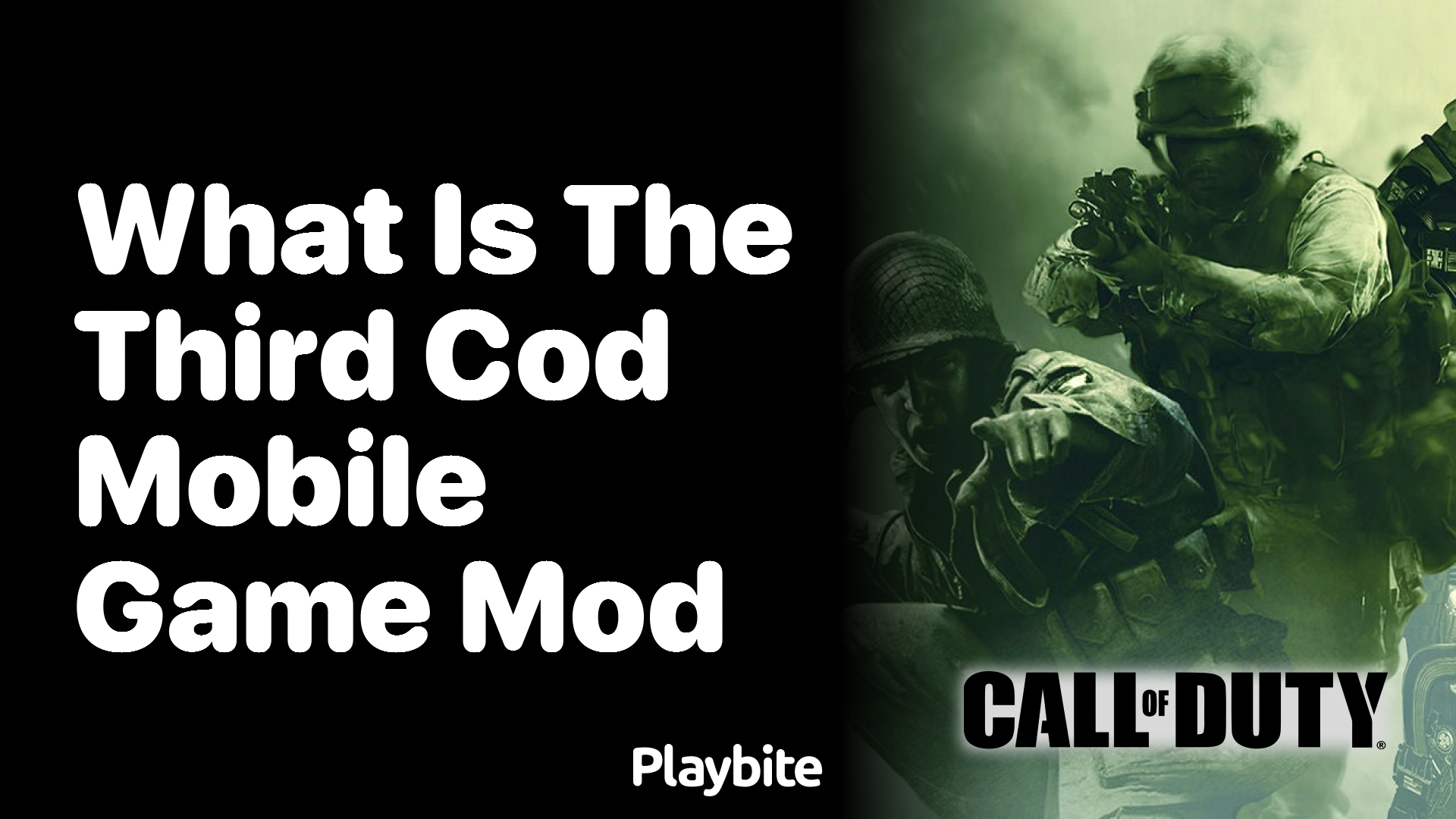 What Is The Third Game Mode In Cod Mobile Playbite