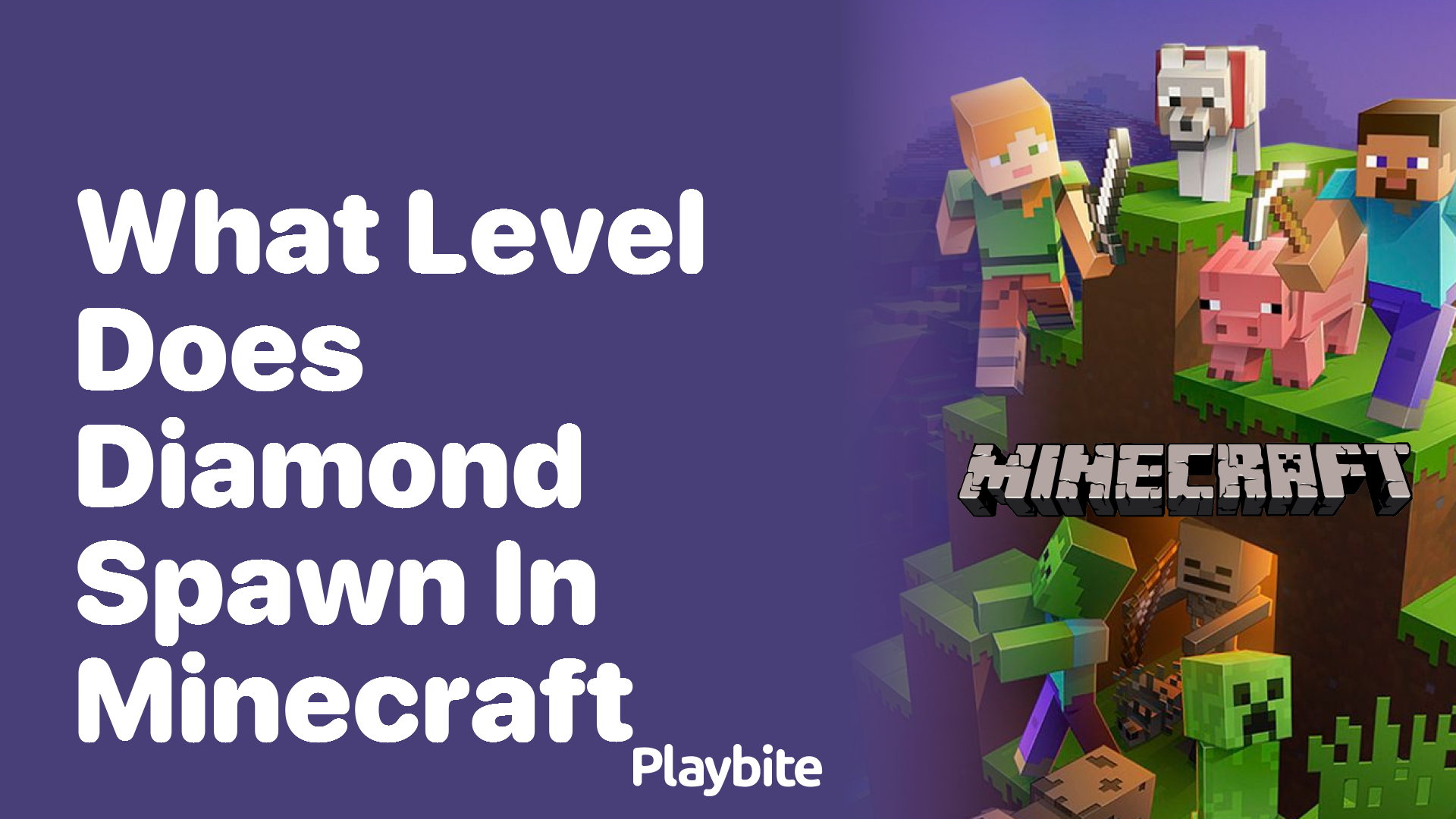 What Level Does Diamond Spawn in Minecraft? - Playbite