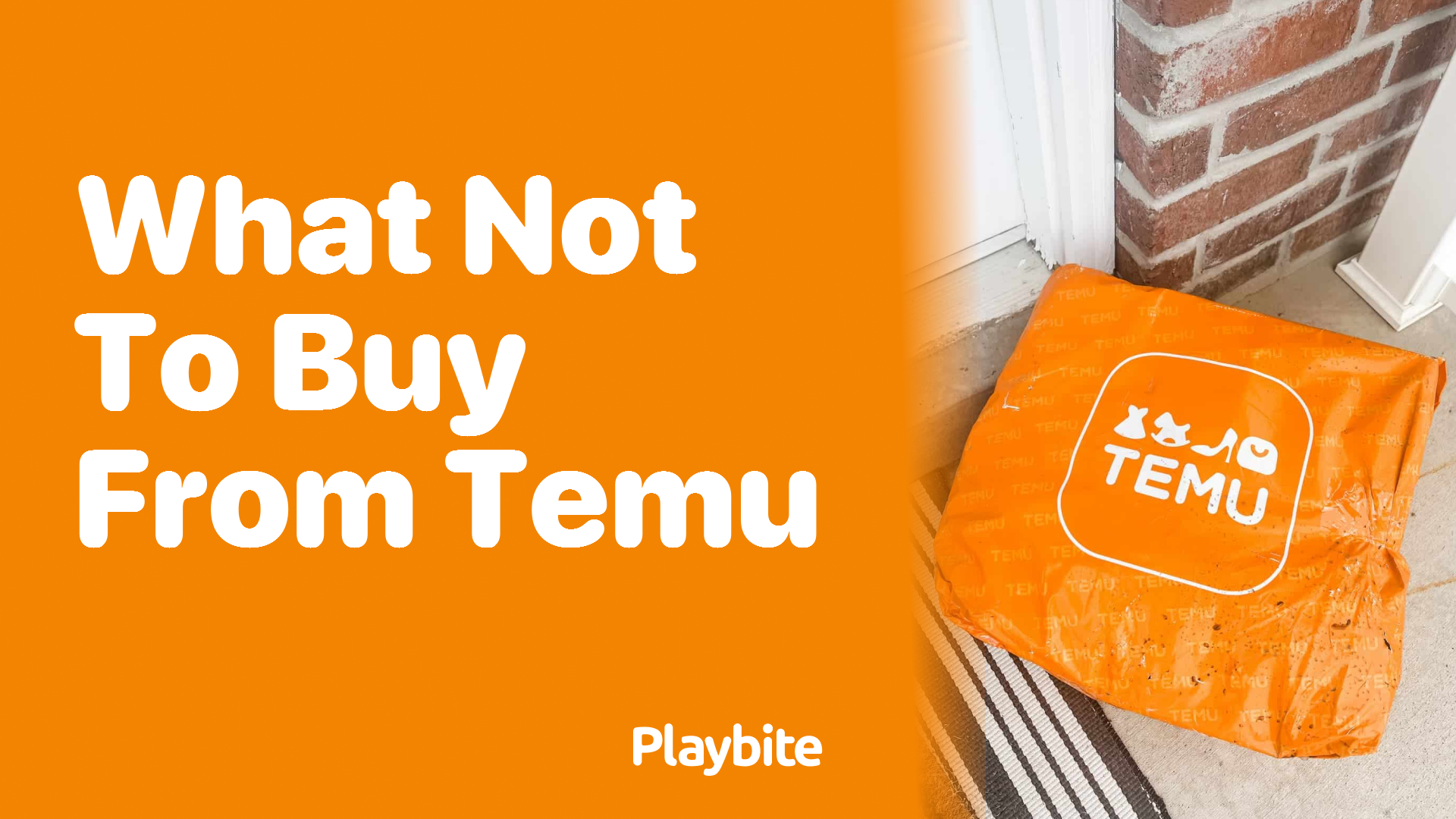 What Not to Buy from Temu: A Handy Guide - Playbite