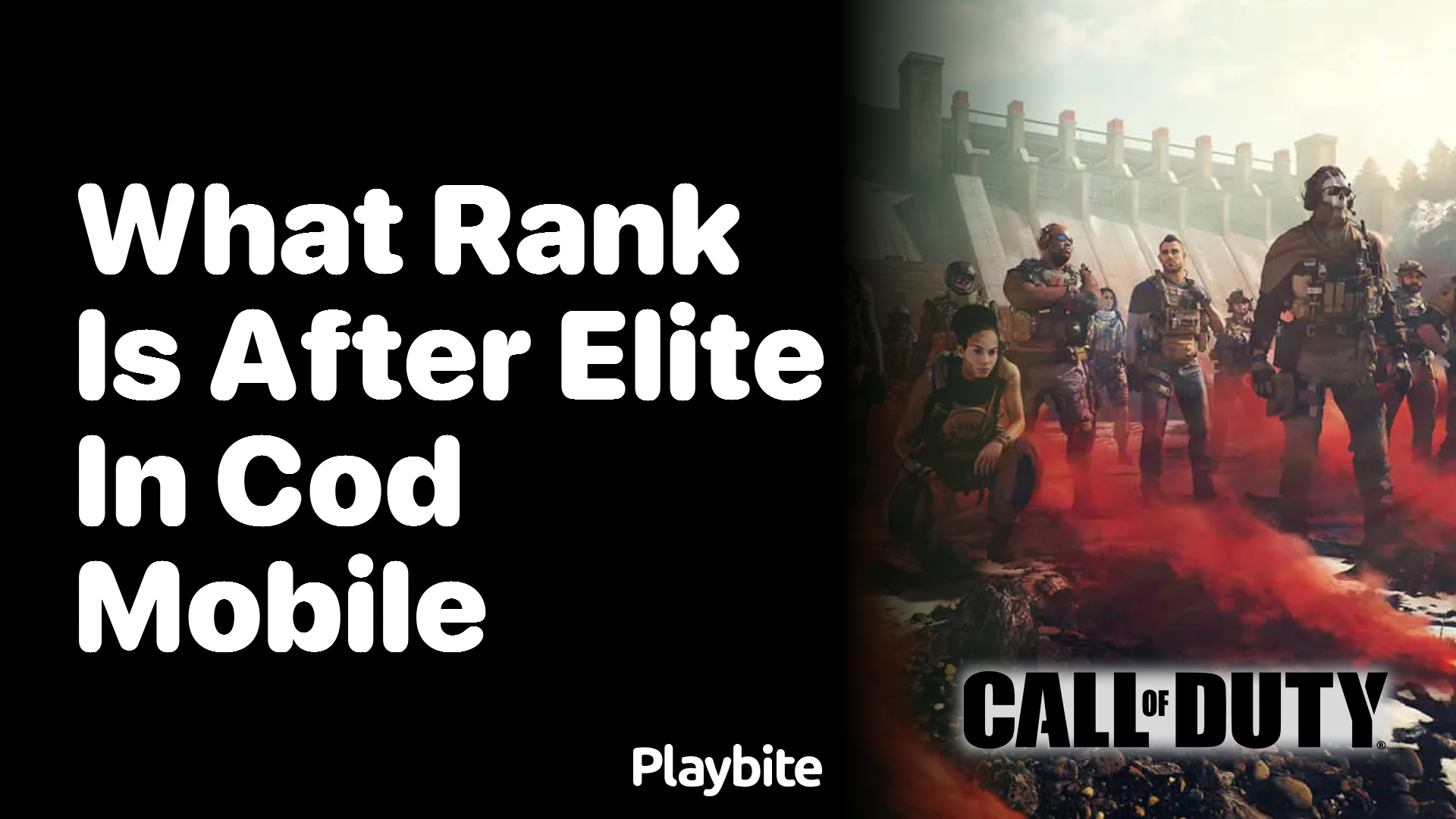 What Rank Comes After Elite in COD Mobile? - Playbite