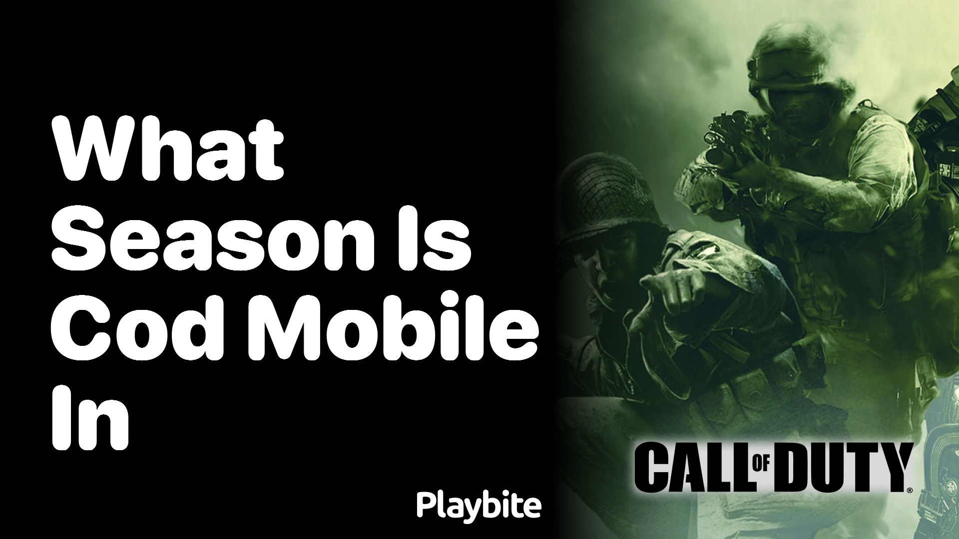 What Season Is COD Mobile In? Discover the Latest Updates! - Playbite