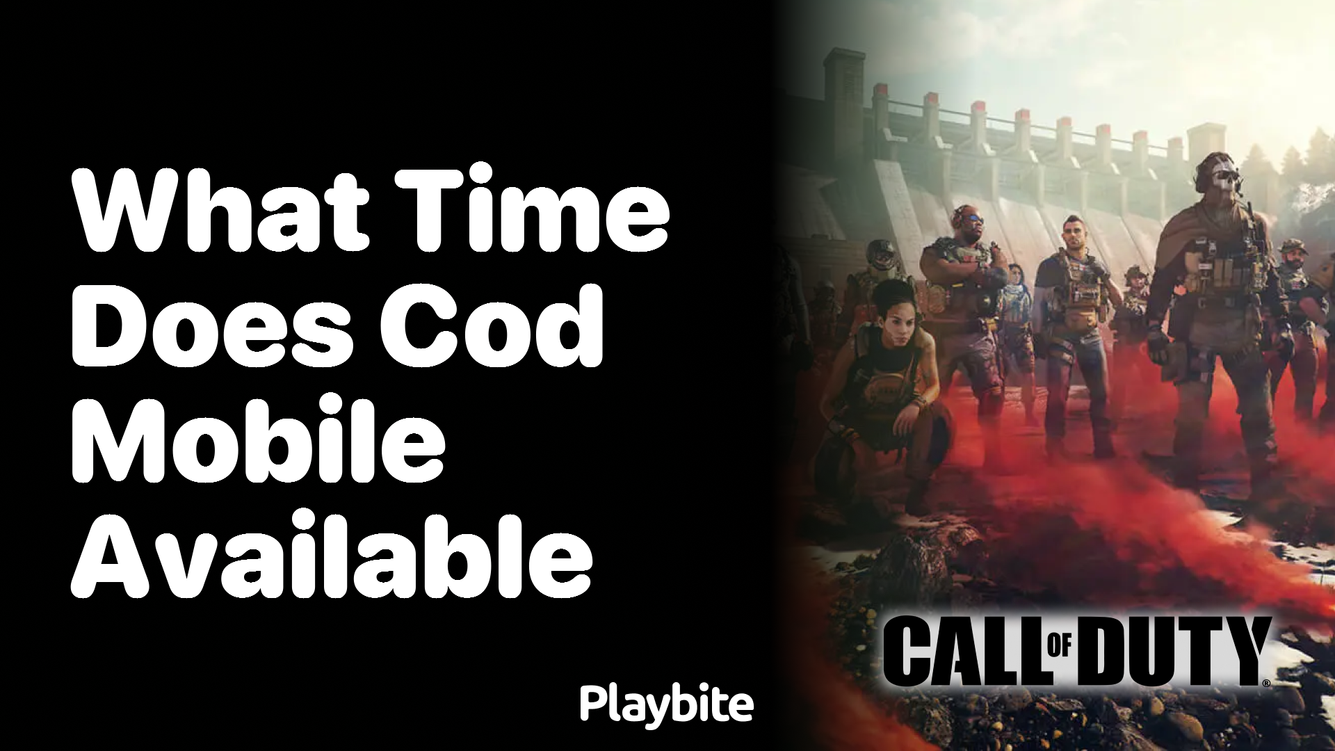 What Time Does COD Mobile Become Available for Play? - Playbite