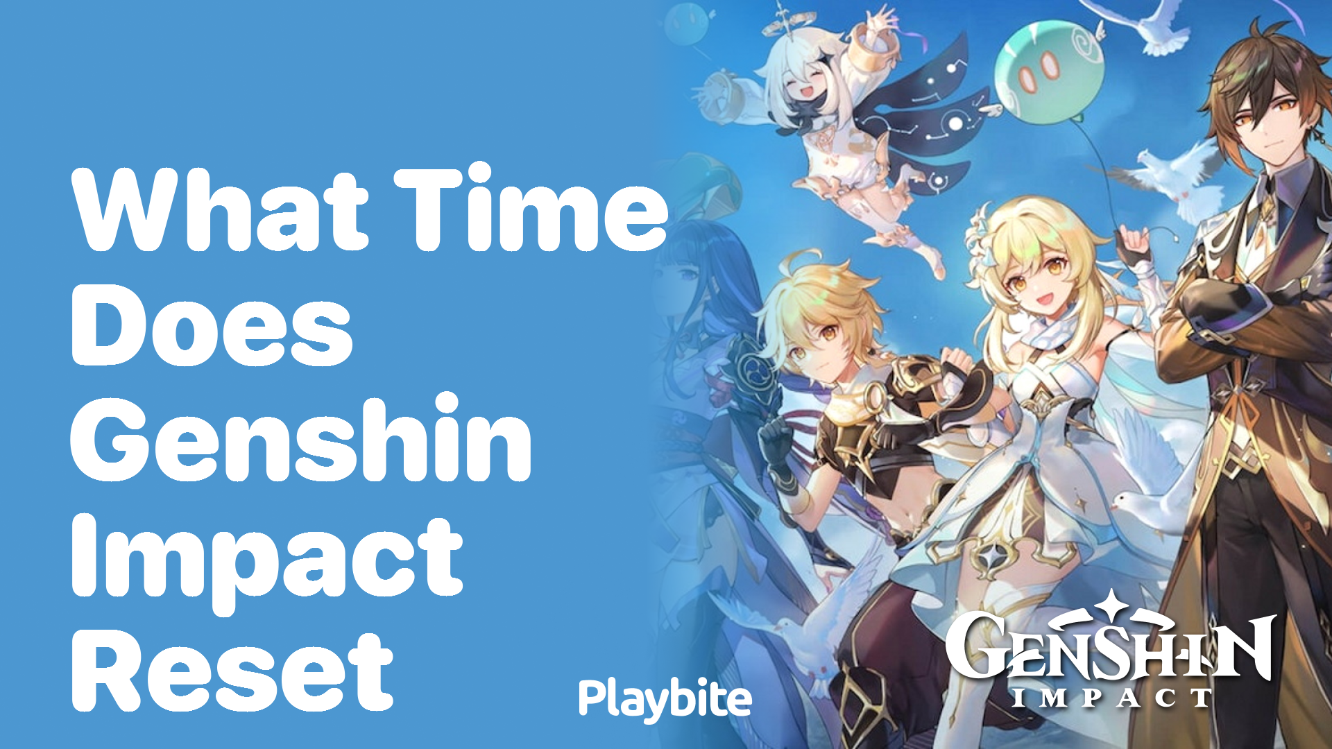 What Time Does Genshin Impact Daily Reset Happen? - Playbite
