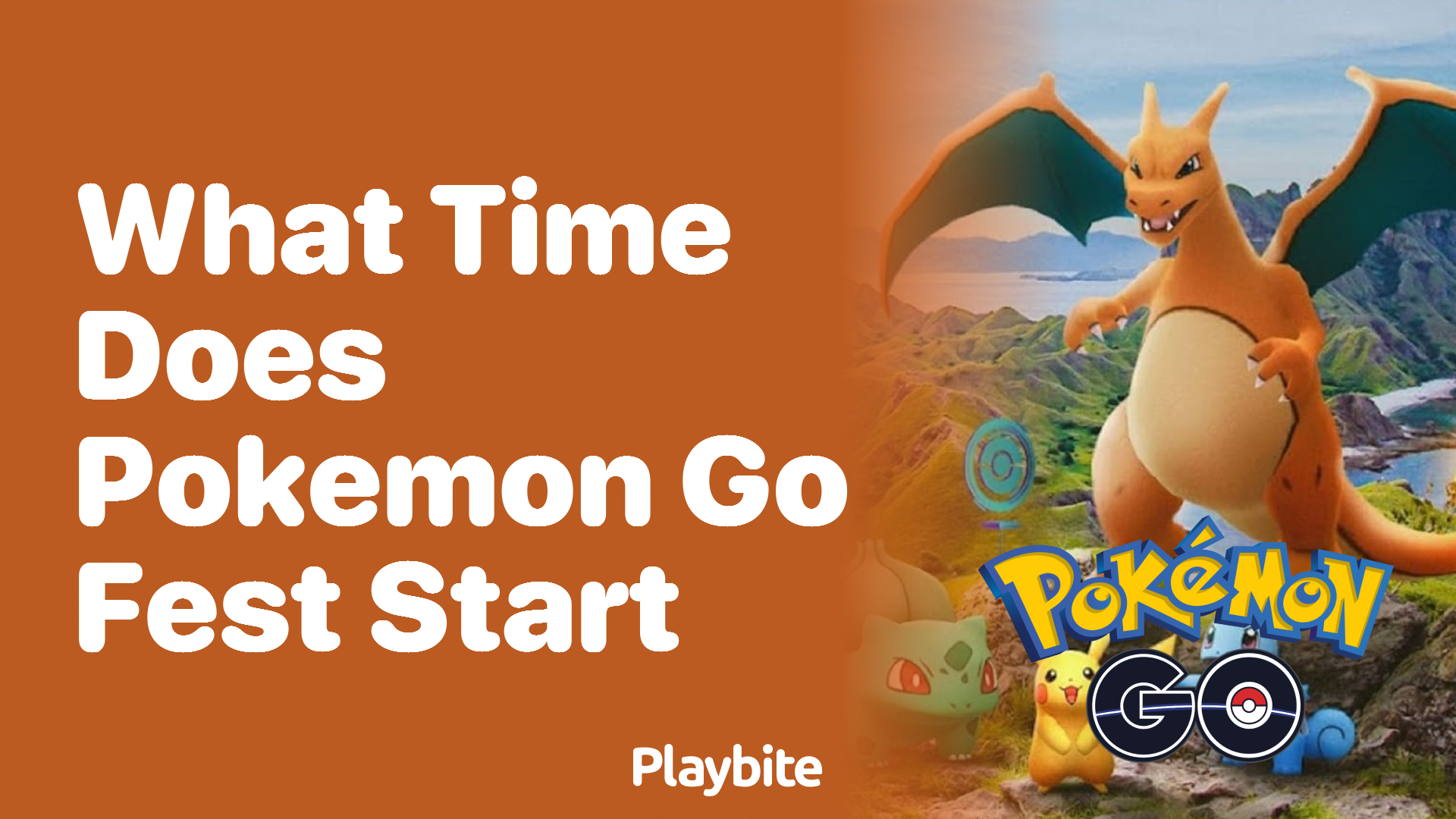 What Time Does Pokemon GO Fest Start? Catch the Details! - Playbite