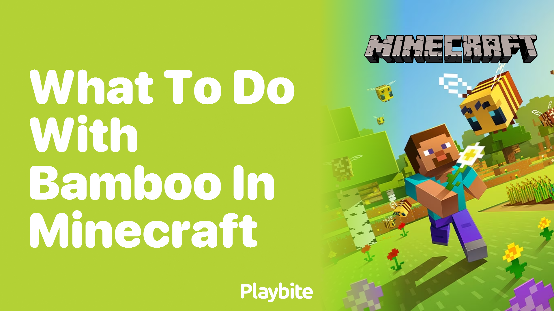 What to Do with Bamboo in Minecraft: A Quick Guide - Playbite