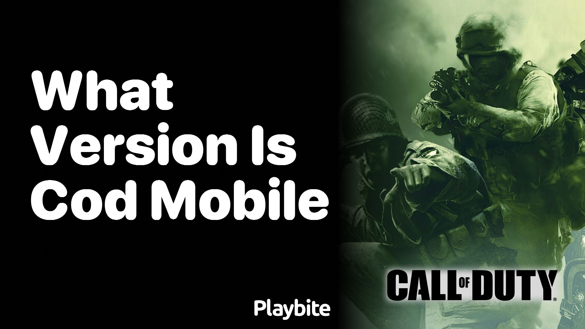 What Version is COD Mobile Currently On? - Playbite