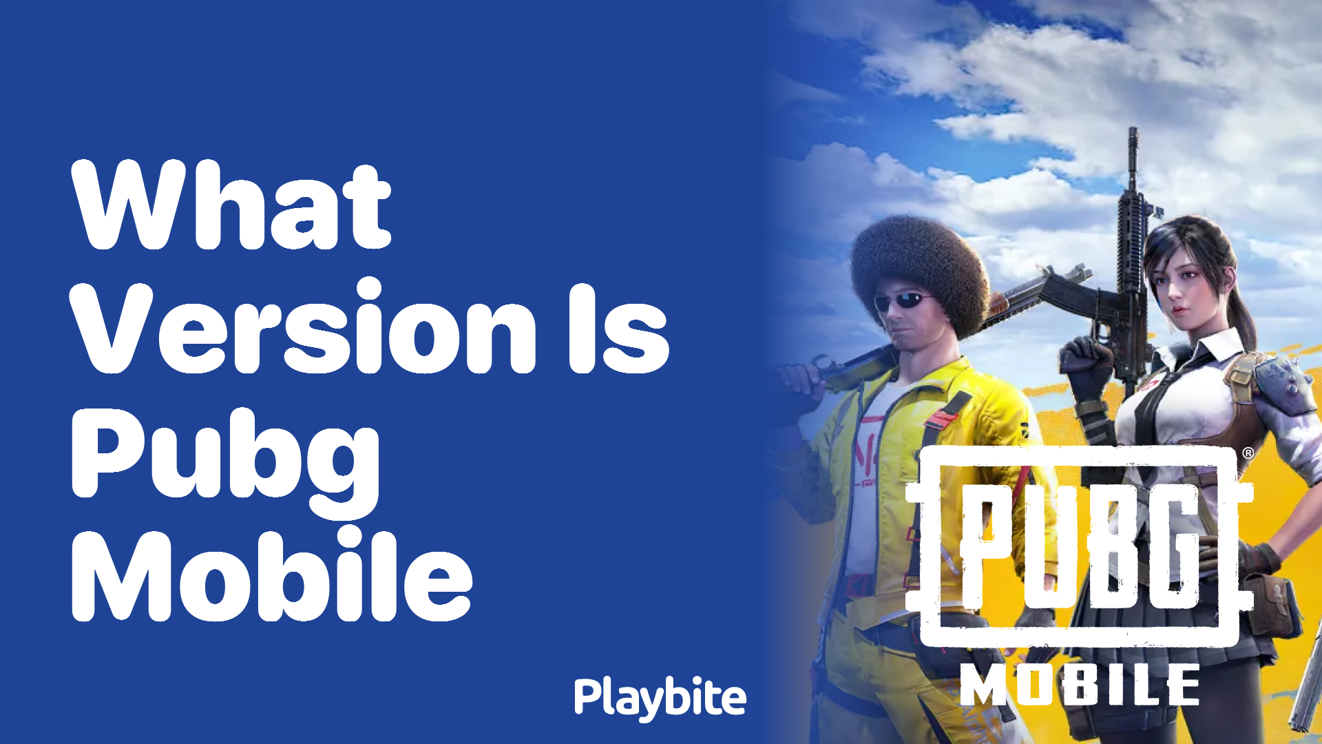 What Version is PUBG Mobile? - Playbite