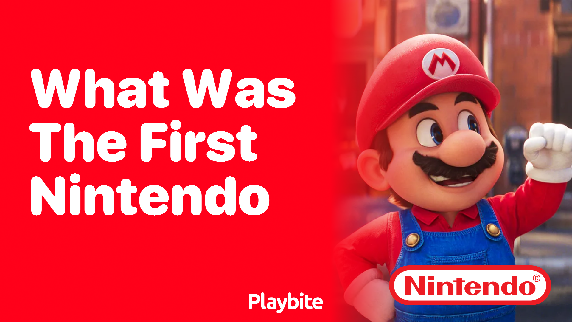 What Was the First Nintendo Console Ever Made? - Playbite