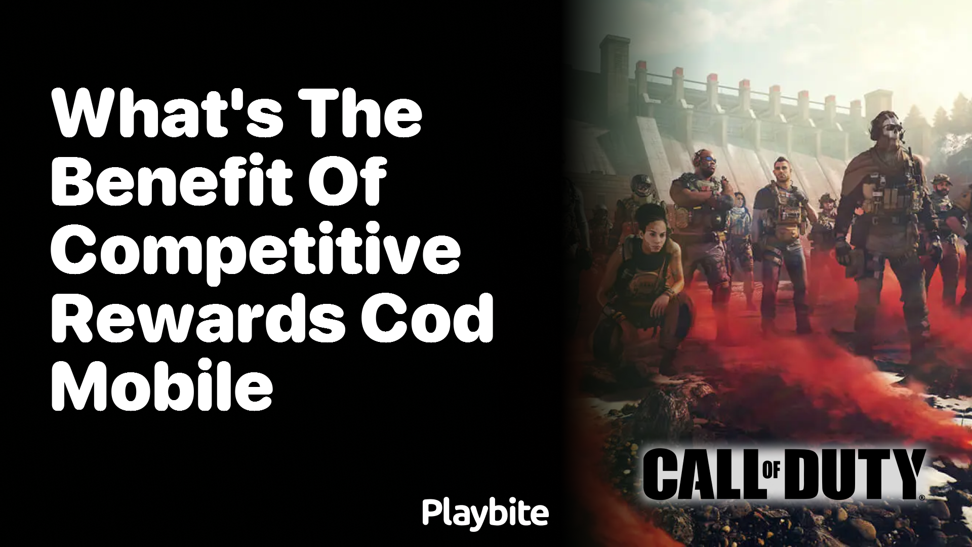 What's the Benefit of Competitive Rewards in COD Mobile? - Playbite