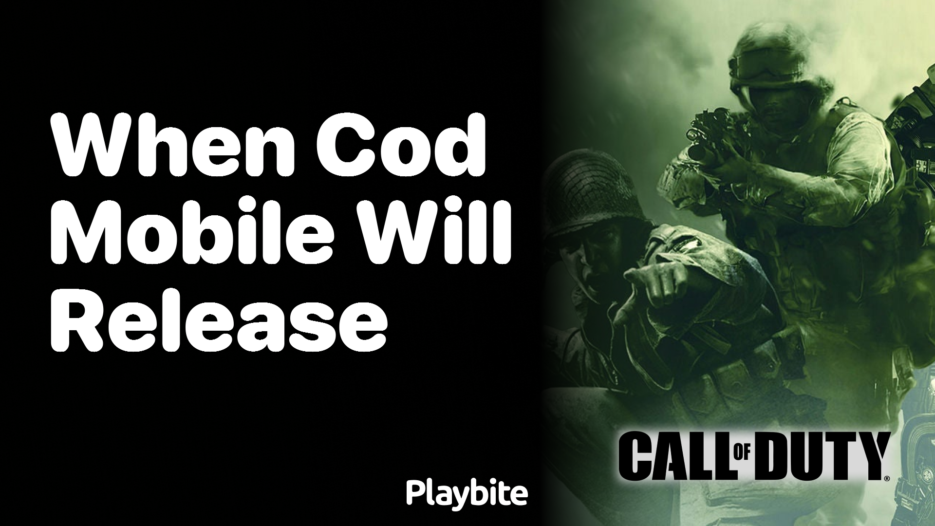 When Will COD Mobile Be Released? - Playbite