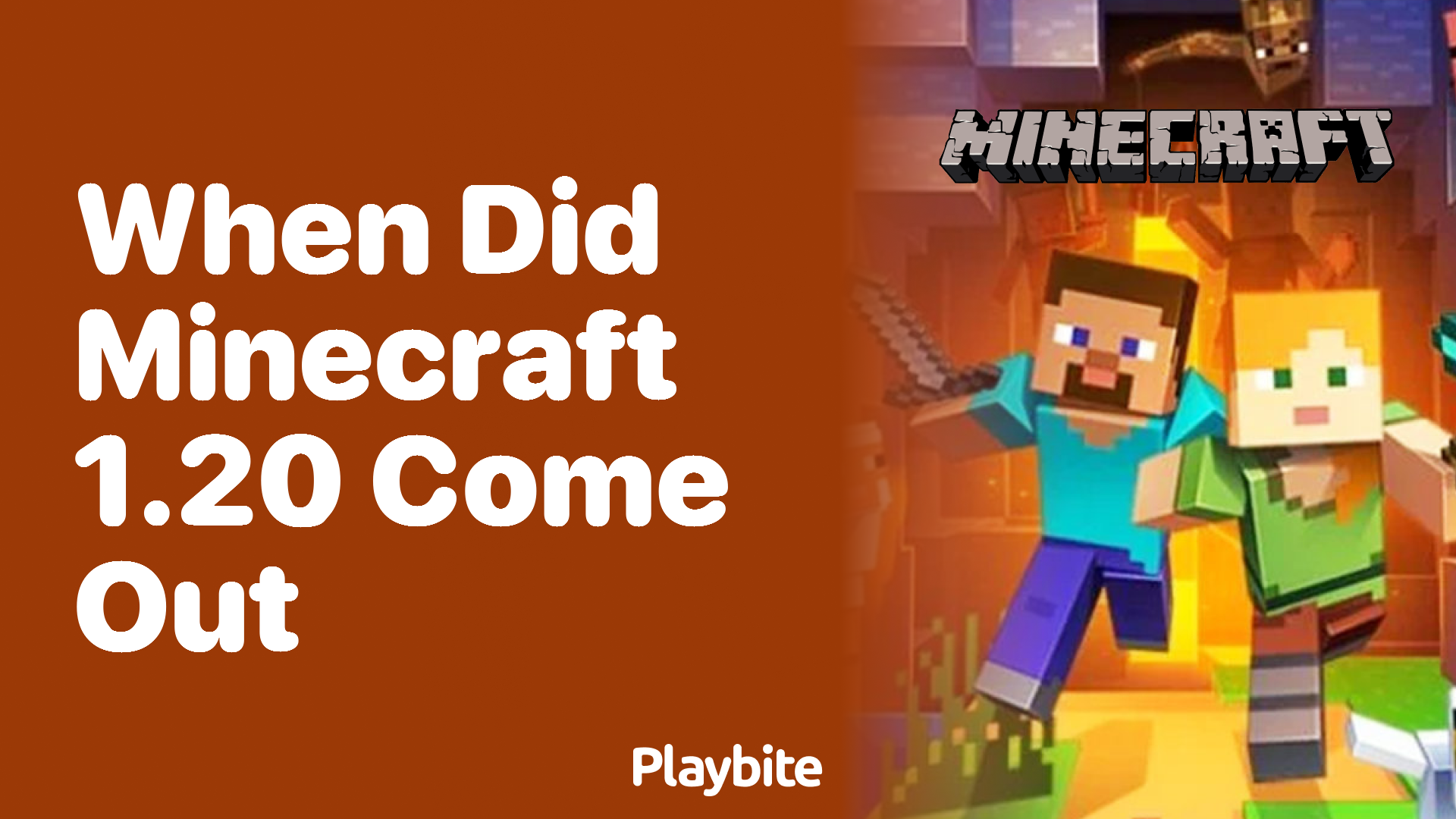 When Did Minecraft 1.20 Come Out? Let's Dig Into the Details! - Playbite