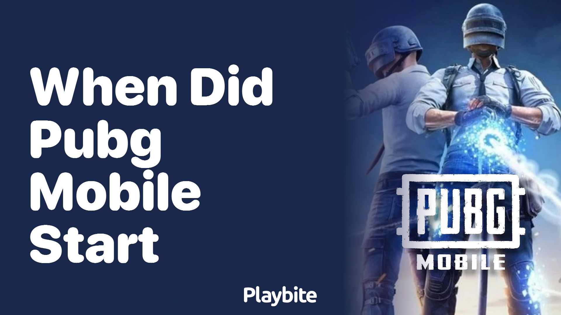 When Did PUBG Mobile Kick Off Its Epic Battle Royale Adventure? - Playbite