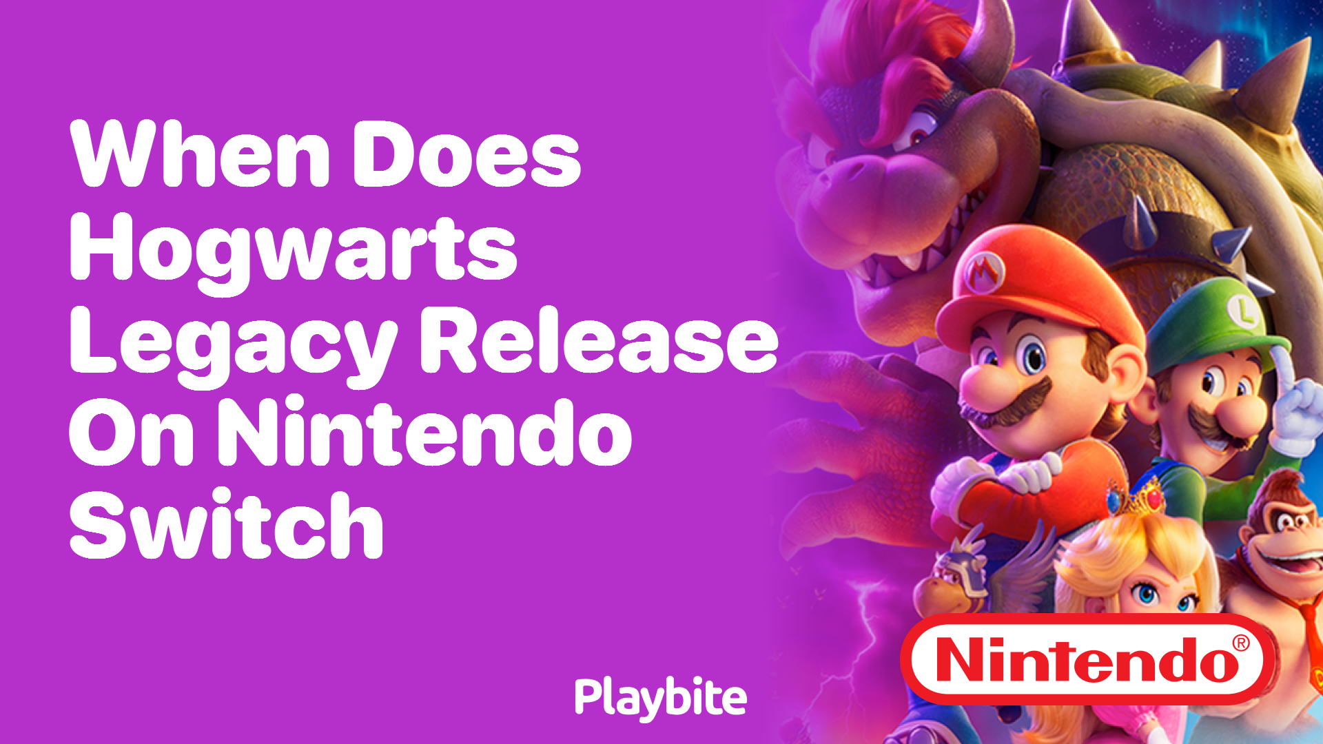 When Does Hogwarts Legacy Release on Nintendo Switch? - Playbite