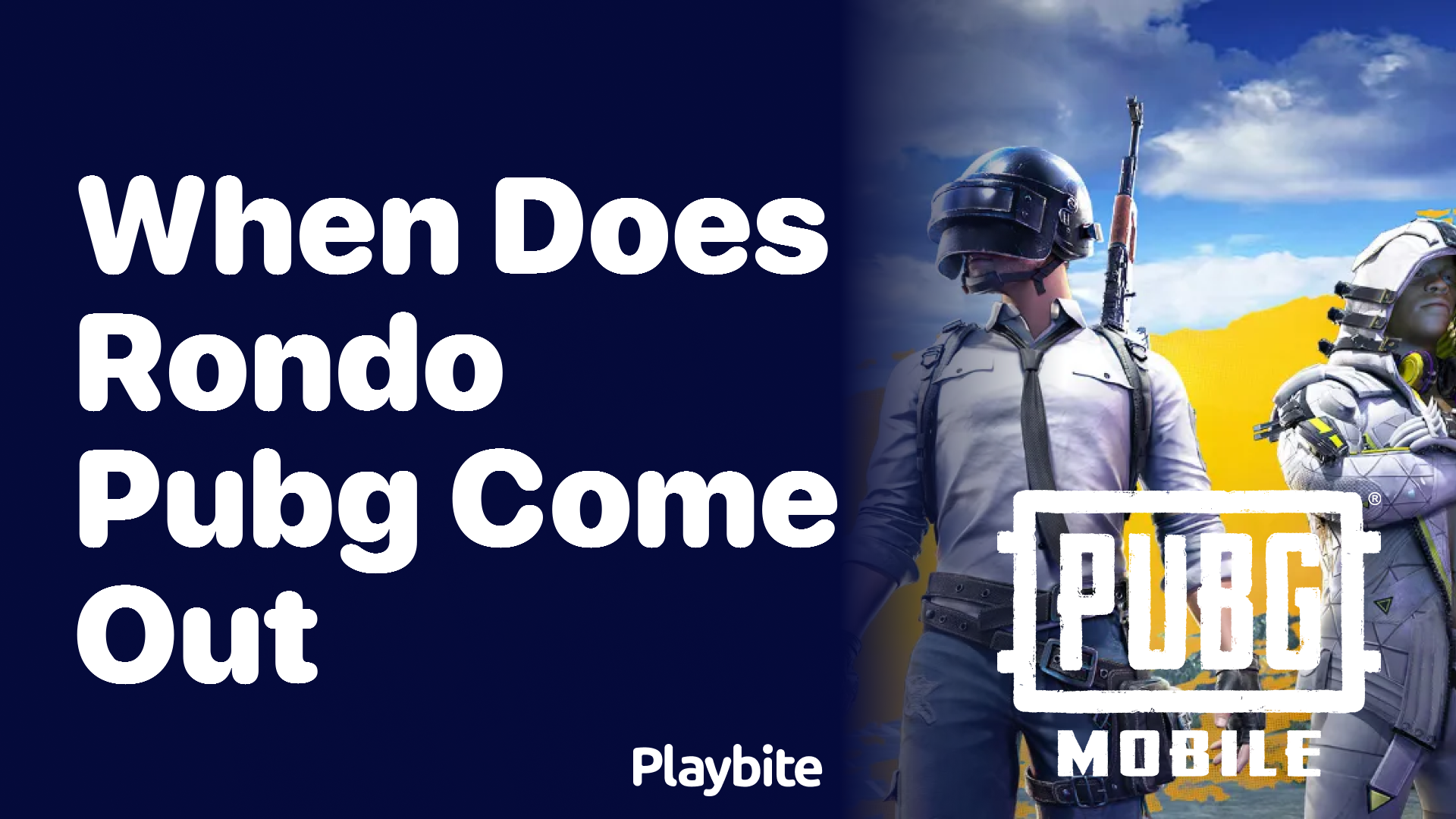 When Does Rondo PUBG Come Out? Unveiling the Release Date - Playbite