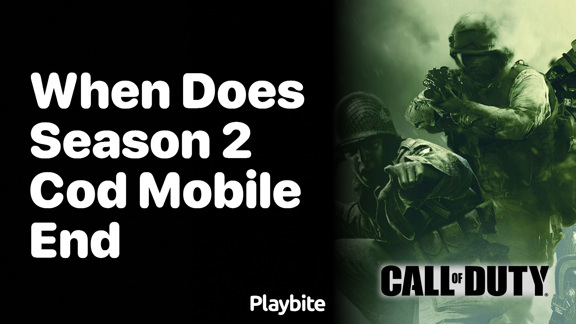 When Does Season 2 of COD Mobile End? - Playbite