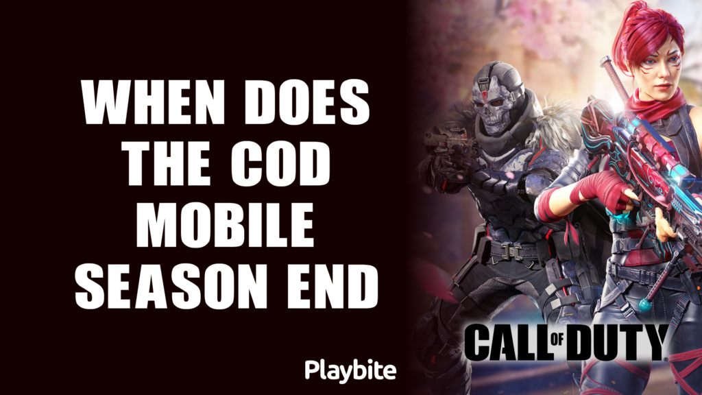 When Does the COD Mobile Season End? Find Out Here! - Playbite