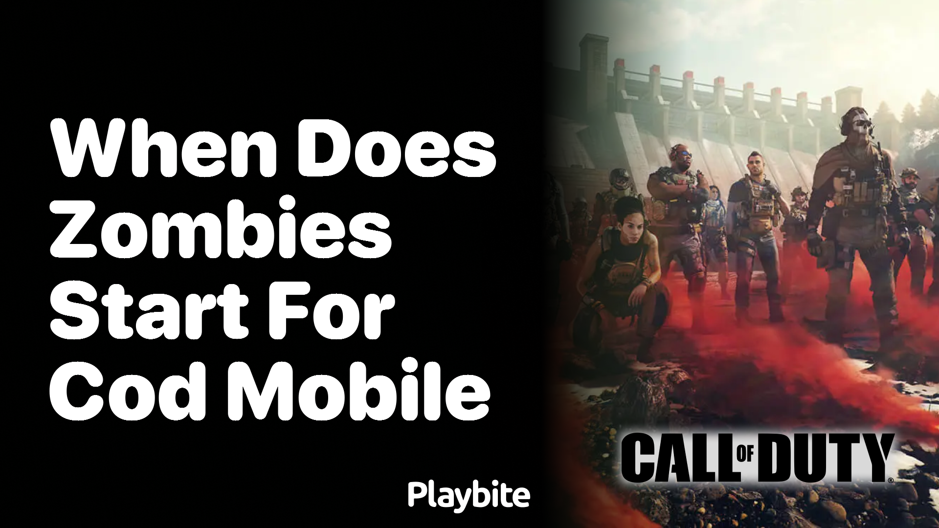 When Does Zombies Mode Start for Call of Duty Mobile? - Playbite