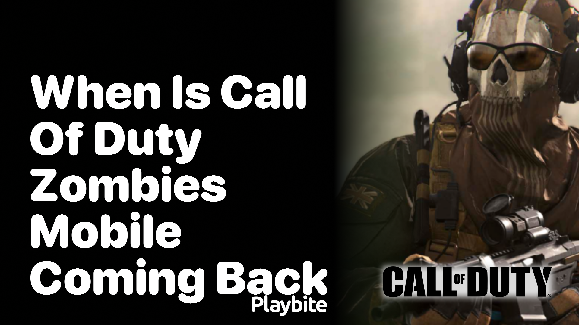 When Is Call of Duty Zombies Mobile Coming Back? - Playbite