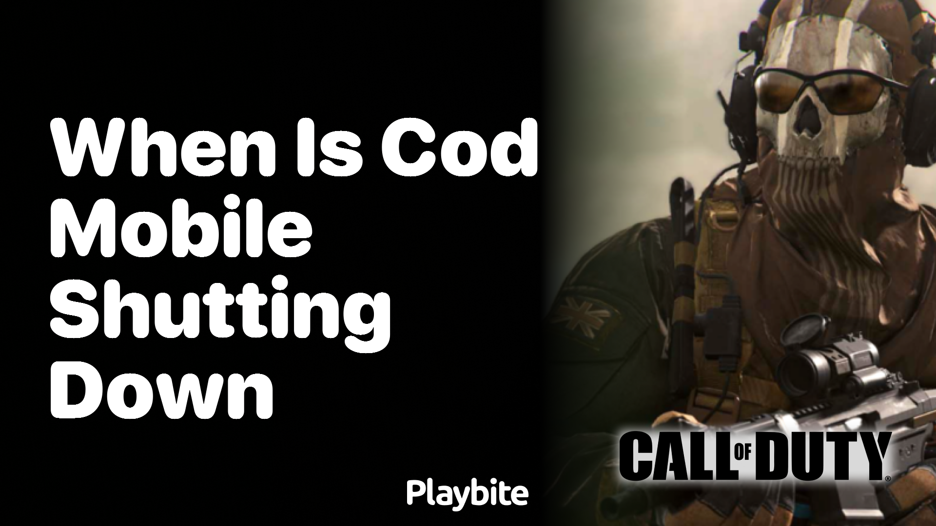 Is COD Mobile Shutting Down Anytime Soon? - Playbite