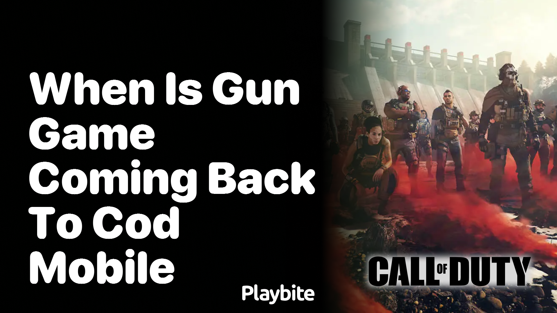 When Is Gun Game Coming Back to COD Mobile? - Playbite