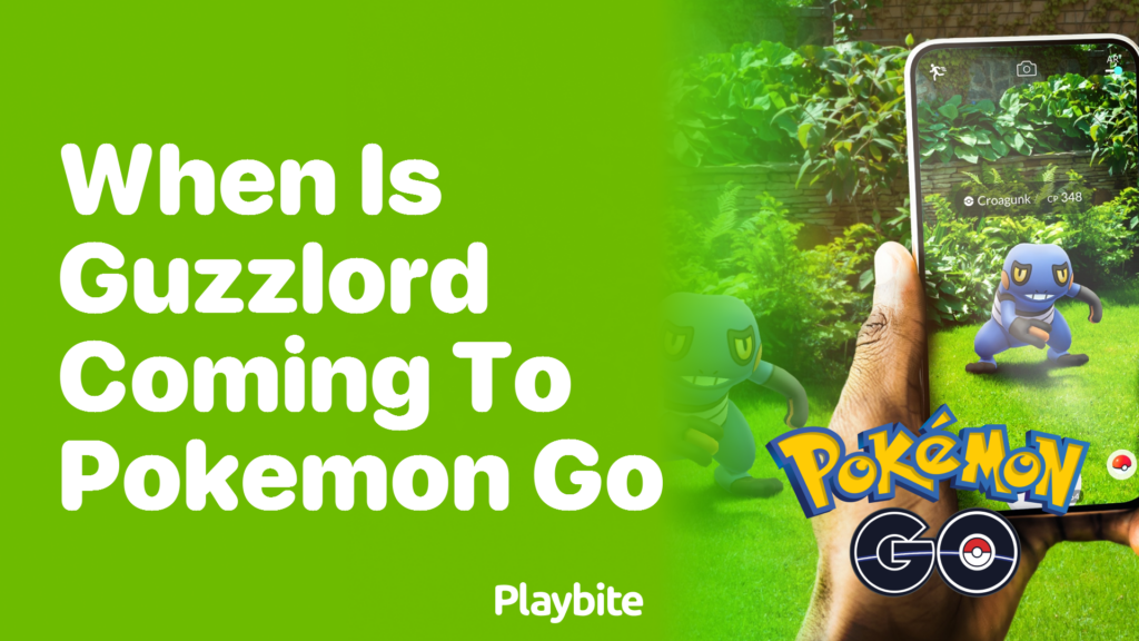 When is Guzzlord Coming to Pokemon GO? - Playbite