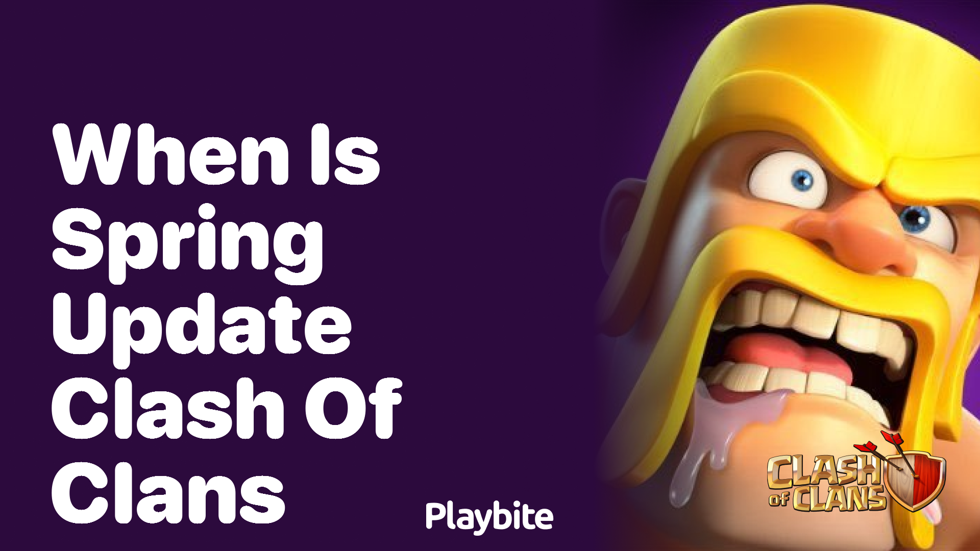 When is the Spring Update for Clash of Clans? - Playbite