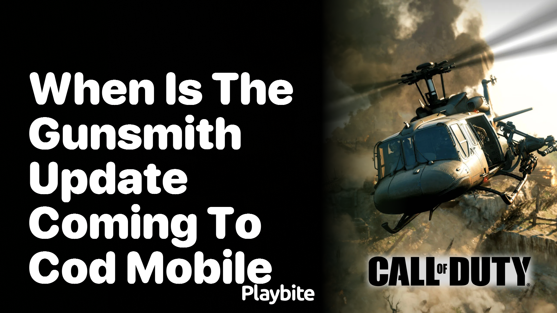 When Is the Gunsmith Update Coming to COD Mobile? - Playbite
